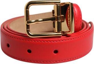 Dolce & Gabbana Tailleng&uuml;rtel - - Accessories - unisex - Rot - ONE SIZE