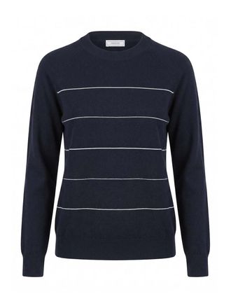 PESERICO Pull Col Rond - Bleu