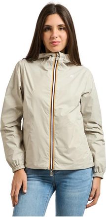 K-Way Femme, Vestes, Beige, Taille: 44 FR Lil 2.0 Plus.2 Reversible Jacket