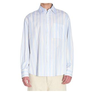 Jacquemus Homme, Chemises, Bleu, Taille: S Chemise Camargue