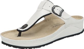 Berkemann Damen Mila Flipflop, perlweiß, 40 EU