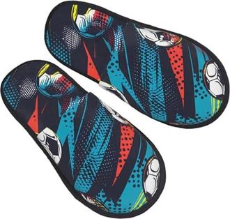 Generic Pantoufles Sport de ballon de football L&eacute;g&egrave;re Chaussons Homme Chaud &eacute;l&eacute;gant Chaussures de Maison Ext&eacute;rieur Adulte L