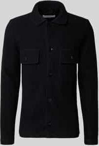 Selected Regular Fit Hemdjacke aus reiner Wolle Modell NEALY