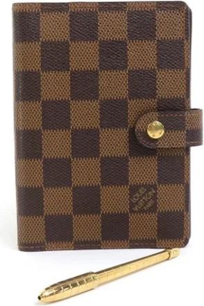 Louis Vuitton unisex, Pre-owned, Brun, Taille: ONE Size Bureau &agrave; domicile en toile Pre-owned