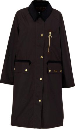 Barbour Damen &Uuml;bergangsmantel aus Baumwolle EVETTE WAX