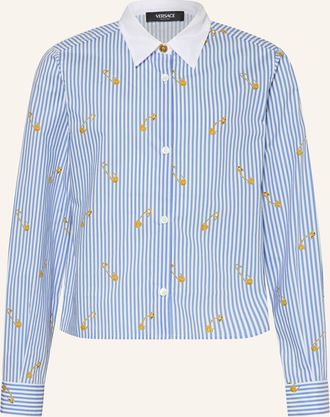 Versace Hemdbluse blau