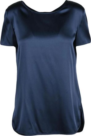 Max Mara Damen, Blusen & Hemden, Blau, LGr&ouml;&szlig;e