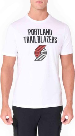 New Era NBA Portland Trail Blazers Logo T-Shirt, Größe:XL