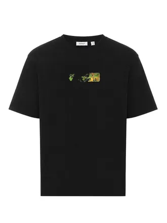 Off-white T-Shirt - Schwarz