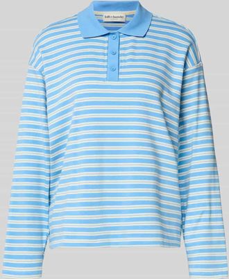 Lollys Laundry Regular Fit Poloshirt mit kurzer Knopfleiste Modell Moby