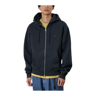 Gramicci One Point Zip Kapuzenpullover - - Sweatshirts & Hoodies - Herren - Schwarzk - M