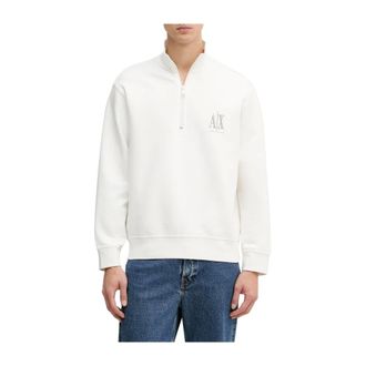 A|X Armani Exchange Herren, Sweatshirts & Hoodies, Wei&szlig;, XSGr&ouml;&szlig;e