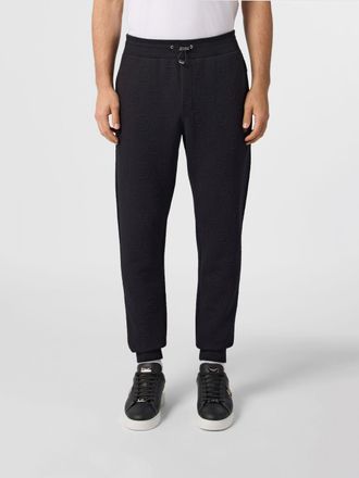 Philipp Plein Jersey-Jogginghose von mit Kordelzug und Jacquard-Logo