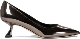 Ninalilou Hohe Schuhe - Mirror Finish Leather Pumps - Gr. 36 (EU) - in Schwarz - f&uuml;r Damen
