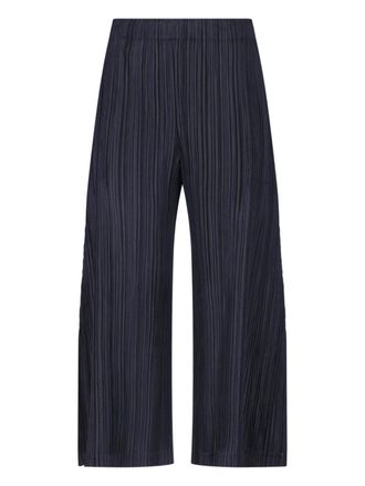 Pleats Please Issey Miyake Weite Gefaltete Hose