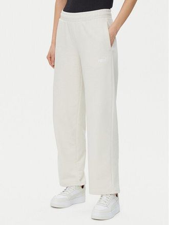 Puma Jogginghose Ess Small No. 1 Logo 684979 Beige Straight Fit