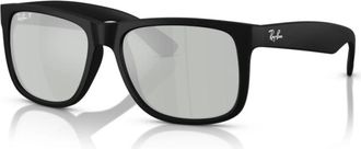 Ray-Ban Homme, Accessoires, Noir, Taille: 55 MM Justin Lunettes de soleil