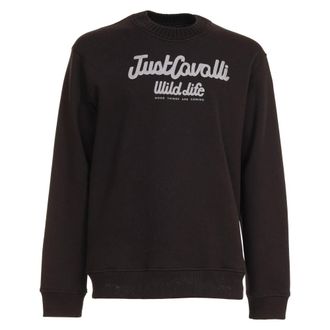Roberto Cavalli Overshirt mit Taschen - - Sweatshirts & Hoodies - Herren - Schwarzk - L