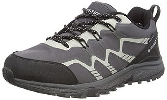 Hi-Tec Hi-Tec Homme Stinger WP Chaussure de Marche, Anthracite, Noir, Argent, 41 EU