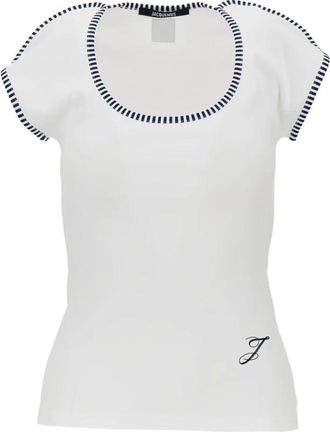 Jacquemus Femme, Tops, Blanc, Taille: 40 FR Top