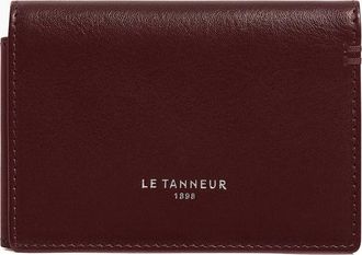 Le Tanneur Porte cartes horizontal 2 volets Lucien en cuir huil&eacute;