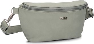 zwei Damen Hip Bag Mademoiselle.M MH4 Bauchtasche 25 cm 1 Liter aus hochwertigem Kunstleder, Crossbody Bag wasserabweisend, 3-in-1 Bequeme Brusttasche, Gür