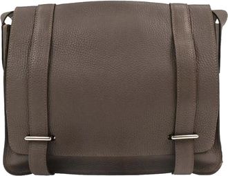 Herm&egrave;s sac &agrave; bandouli&egrave;re 27 Etain Taurillon Clemence Steve Caporal (2016) - Marron
