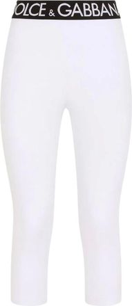 Dolce & Gabbana Femme, Pantalons, Blanc, Taille: 34 FR Jam Pants