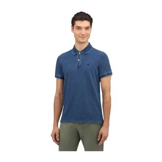 Brooks Brothers Indigo Wash Slim Fit Polo - - Tops - Herren - Blau - S