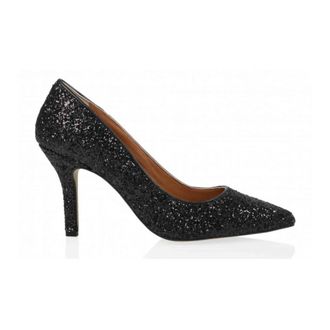 DWRS Schwarze Glitter Mykonos Sneakers - - Shoes - Damen - Schwarzk - 40 EU