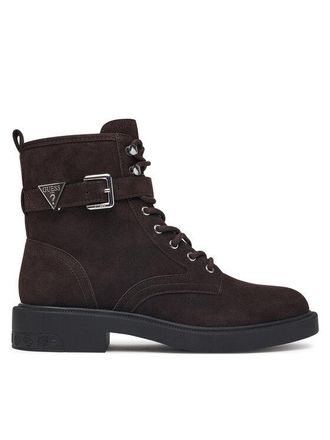 Guess Schn&uuml;rschuhe FLFFE2 LEA10 Dunkelbraun