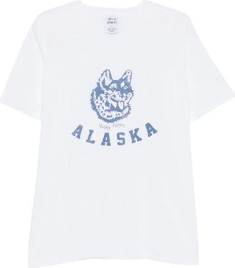 Wild Donkey Homme, Tops, Blanc, Taille: L T-shirt Wdco 188