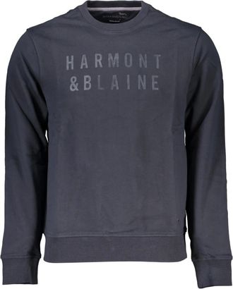 Harmont & Blaine Homme, Sweatshirts et sweats &agrave; capuche, Bleu, Taille: 2XL Long Sleeve SweaT-shirt