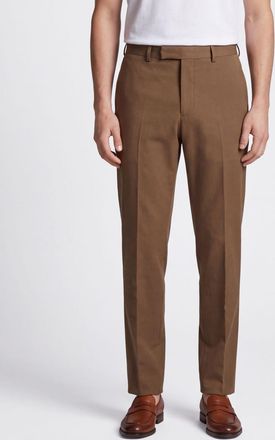 Pantaloni Torino Pantalon chino slim fit en coton stretch avec poches passepoil&eacute;es