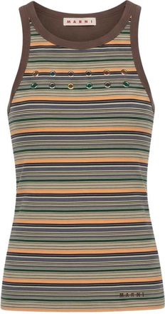 Marni Femme, Tops, Multicolore, Taille: 34 FR D&eacute;bardeur ray&eacute;