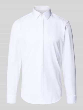 Jake*s Slim Fit Businesshemd aus Baumwolle