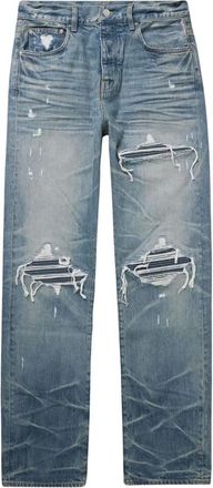Amiri Homme, Jeans, Bleu, Taille: W33 Pleated Straight MX1 Jeans