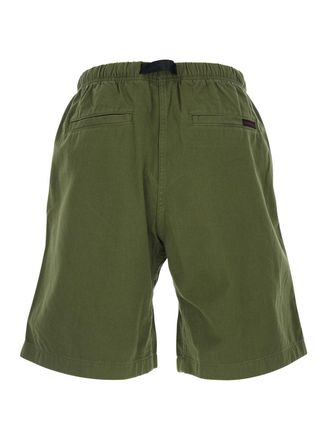 Gramicci Cotton Relaxed-Fit Bermuda Shorts - Green