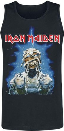 Iron Maiden Powerslave World Slavery Tour 1984-1985 M&auml;nner Tank-Top schwarz XXL