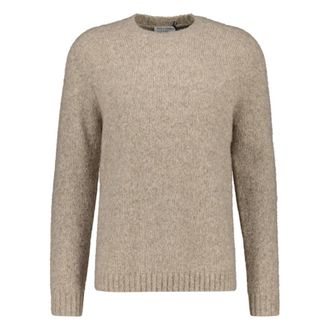 Tiger Of Sweden Rundhals-Strickpullover - - Knitwear - Herren - Beige - XL