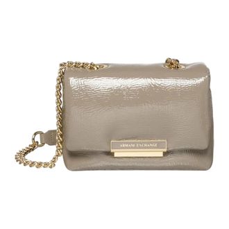 A|X Armani Exchange Logo Schultertasche - - Bags - Damen - Braun - ONE SIZE