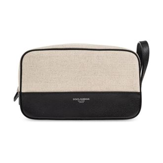 Dolce & Gabbana Trousse de maquillage - Homme - Sacs - Beige - Taille: ONE Size