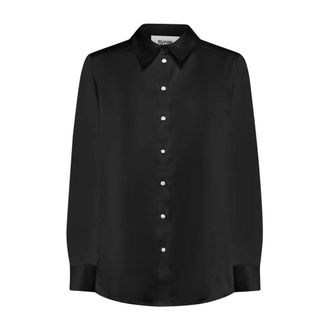 Silvian Heach Fitted Shirt - - Blouses & Shirts - Damen - Schwarzk - 2XS