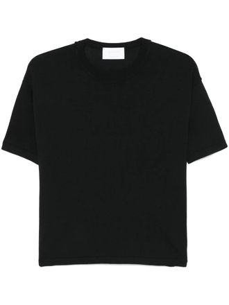 Daniele Fiesoli t-shirt en maille fine - Noir