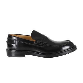 Corvari Brushed Leather Loafer - - Shoes - Herren - Schwarzk - 39 1/2 EU