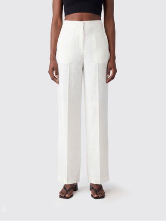 Semicouture Pantalon Femme couleur Blanc