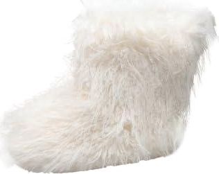 Generic Bottes mi-hautes pour femme - En peluche - Bottes de neige mi-tige - Bottines dhiver chaudes en peluche pour femme - Bottines dext&eacute;rieur &eacute;l&eacute;gantes pou