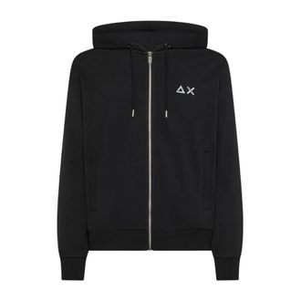 Sun 68 Herren, Sweatshirts & Hoodies, Schwarzk, LGr&ouml;&szlig;e