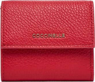 Coccinelle Geldb&ouml;rse Coccinelle MW5 Metallic Soft E2 MW5 11 B8 01 Rot