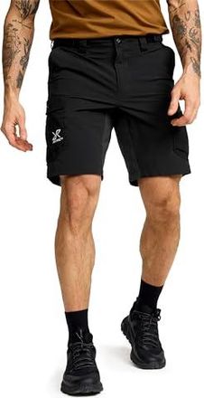 RevolutionRace Rambler Lightweight Pro Shorts pour Homme, Shorts légers et Shorts de randonnée, Black, XXL